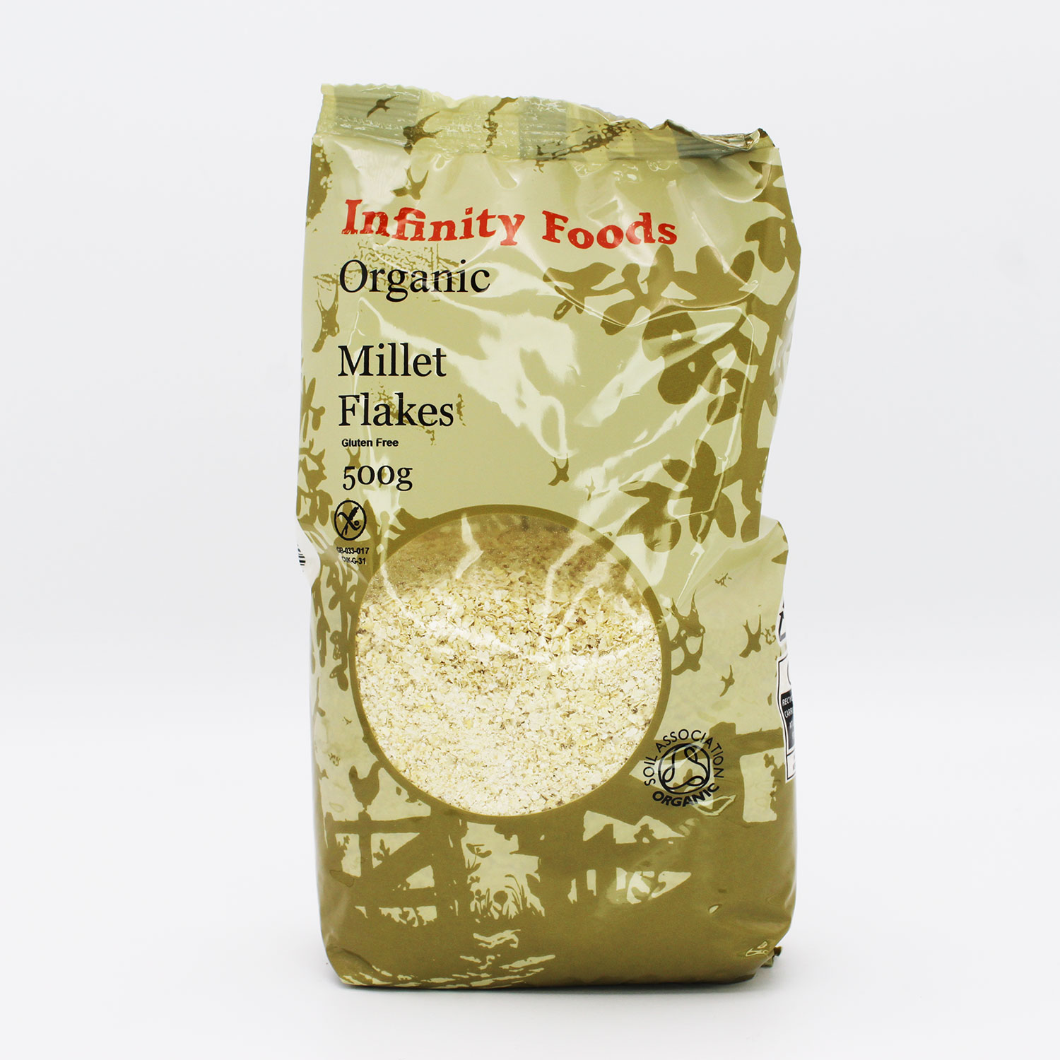 Infinity Organic Millet Flakes (500g) - Organic to your Door