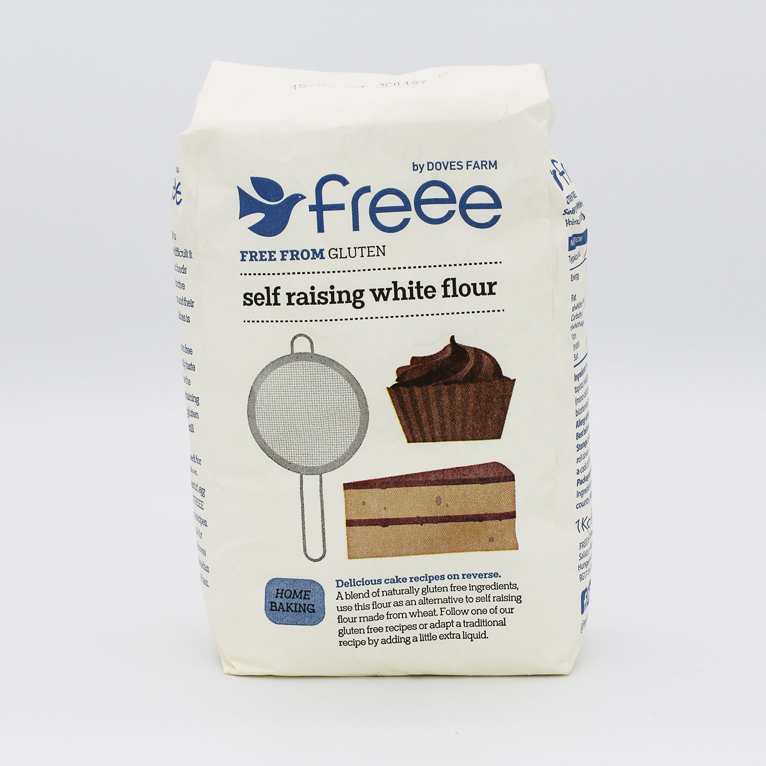 Doves Farm Gluten Free Self Raising White Flour (1kg) - Organic to your ...
