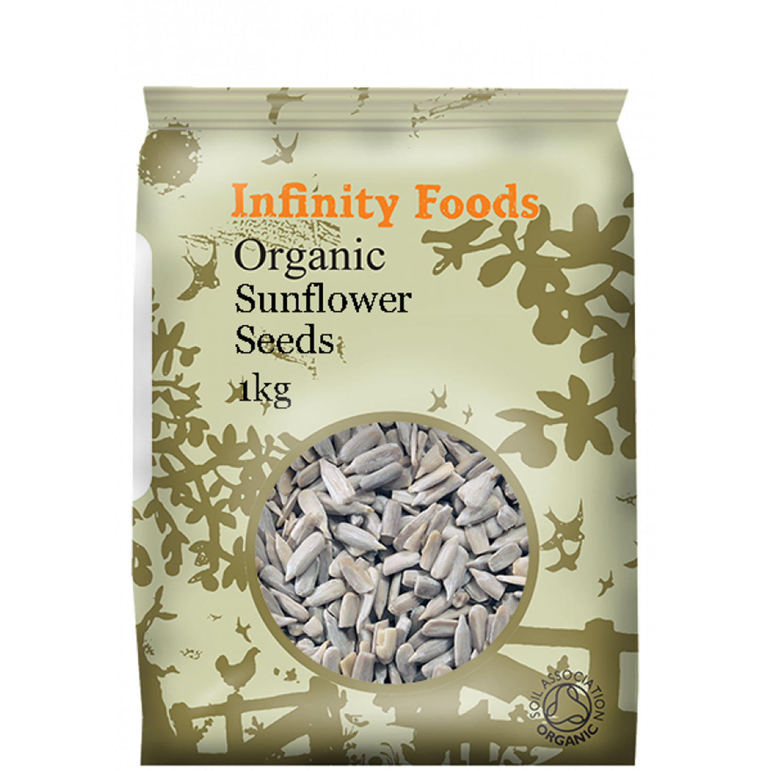 Infinity Organic Sunflower Seeds (1kg) - Organic to your Door