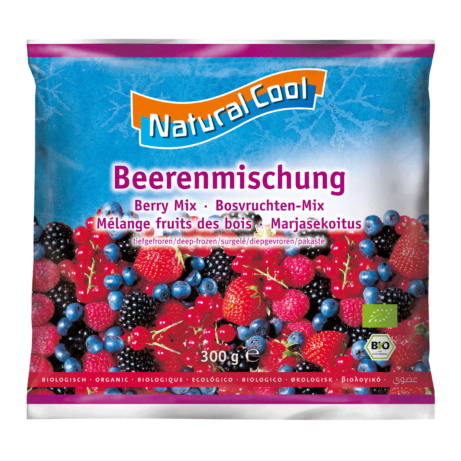 Natural Cool Organic Berry Mix (300g) - Organic to your Door