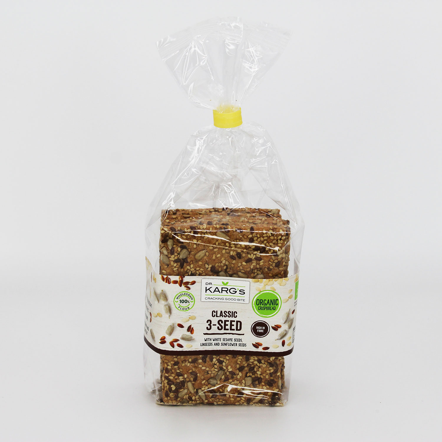 Dr Karg’s Organic Crispbread - Classic 3 Seed (200g) - Organic to your Door