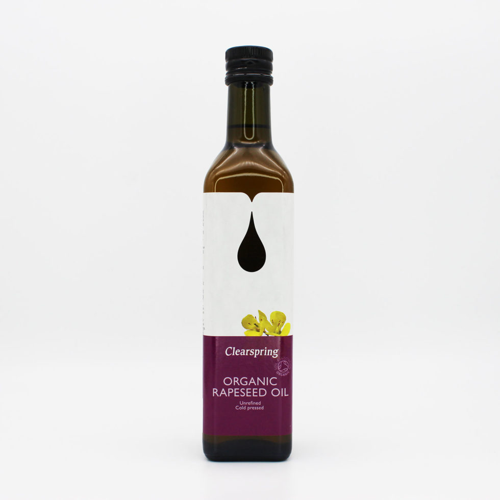 Clearspring Organic Rapeseed Oil (500ml) - Organic to your Door