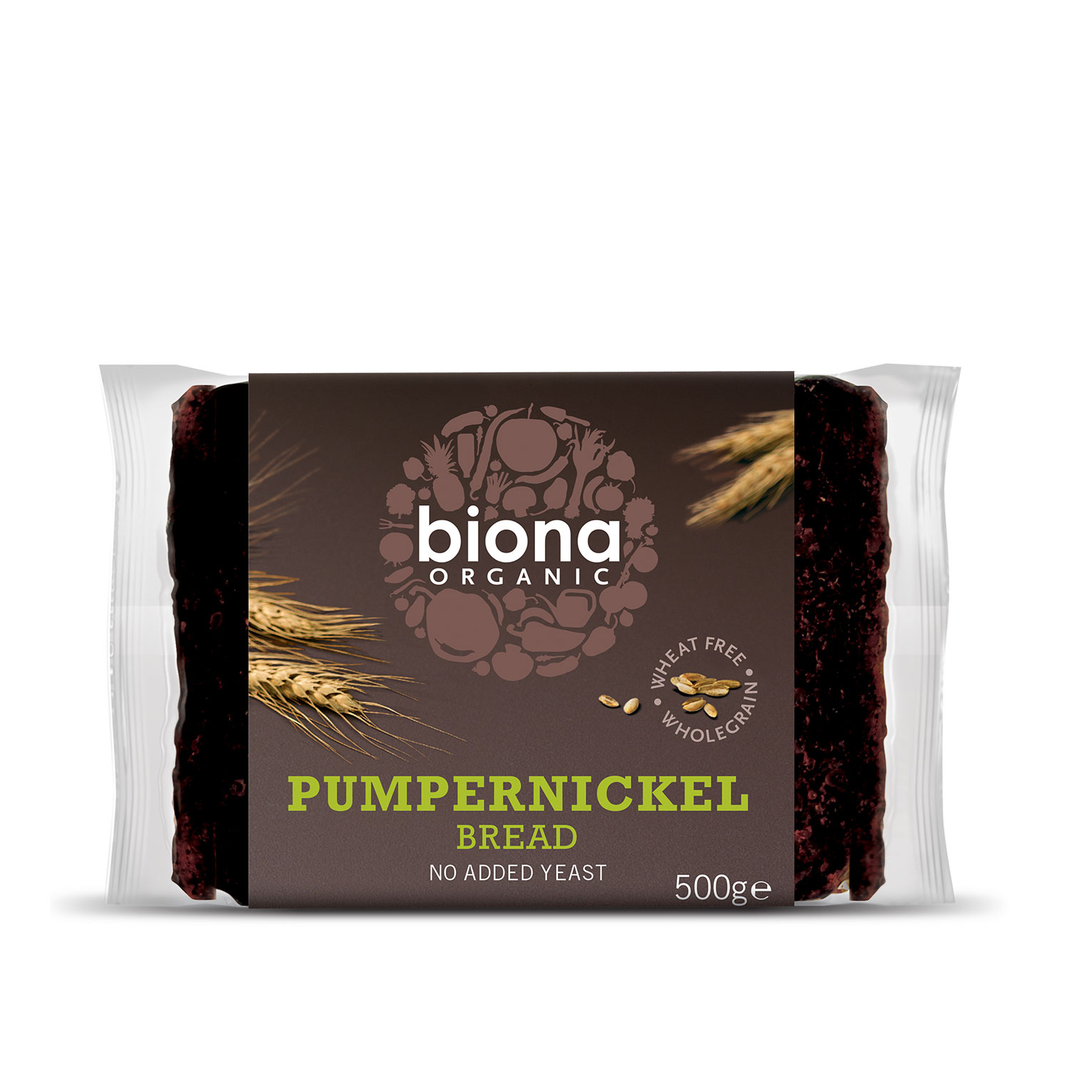 Biona Organic Pumpernickel Bread (500g) - Organic to your Door