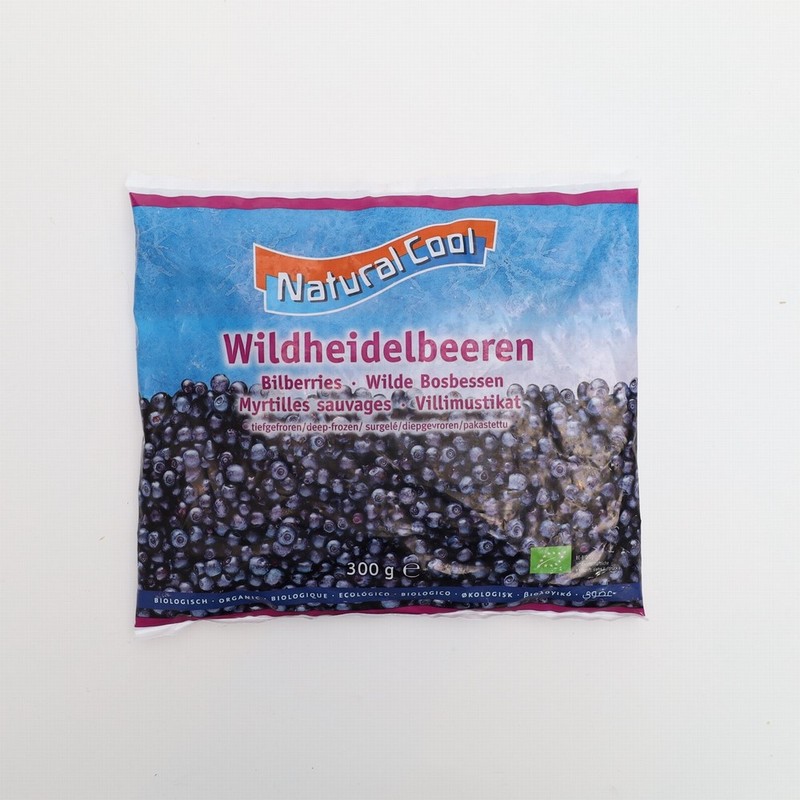 Natural Cool Organic Bilberries (300g) - Organic to your Door