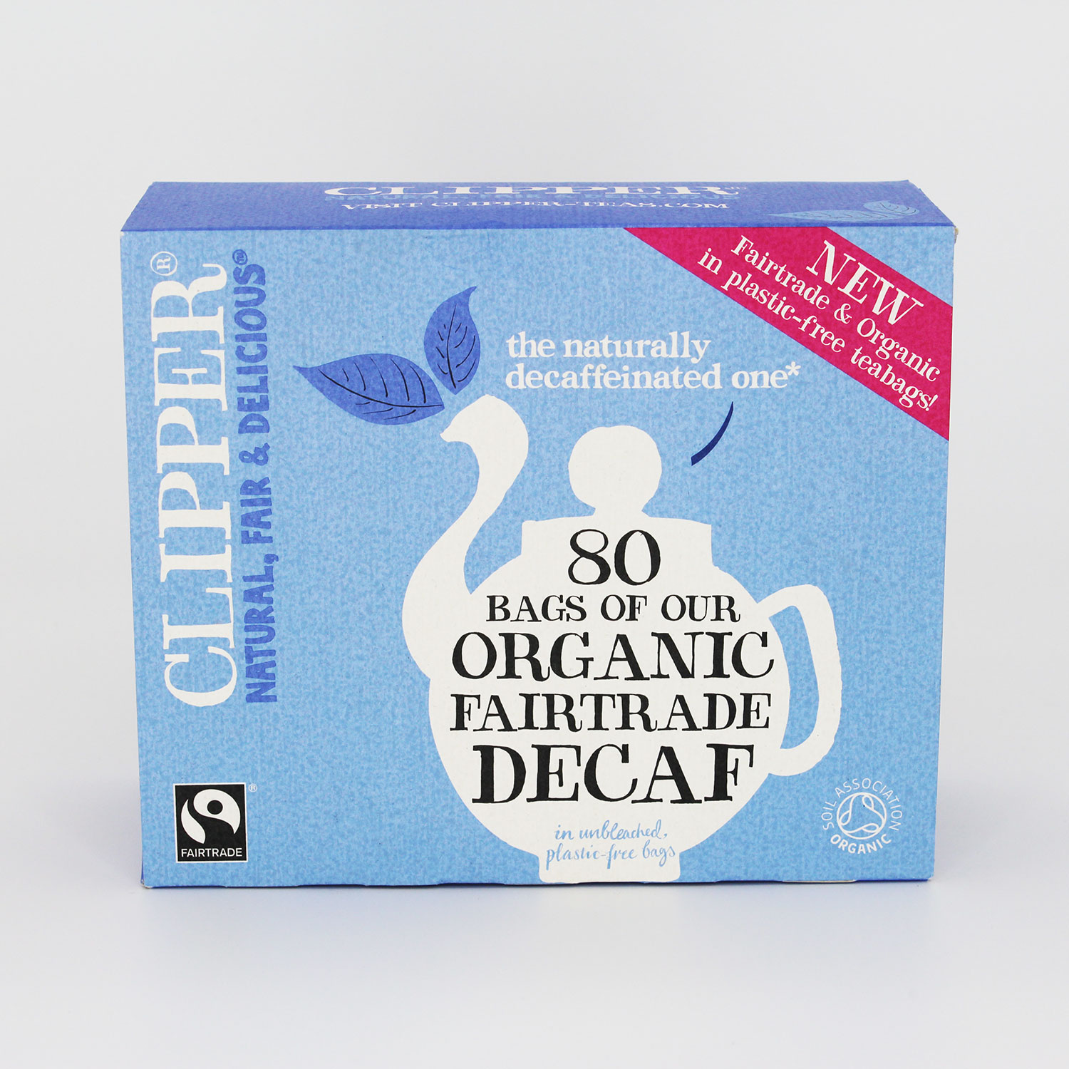 Clipper Organic Fairtrade Tea - Decaffeinated (80s) - Organic to your Door