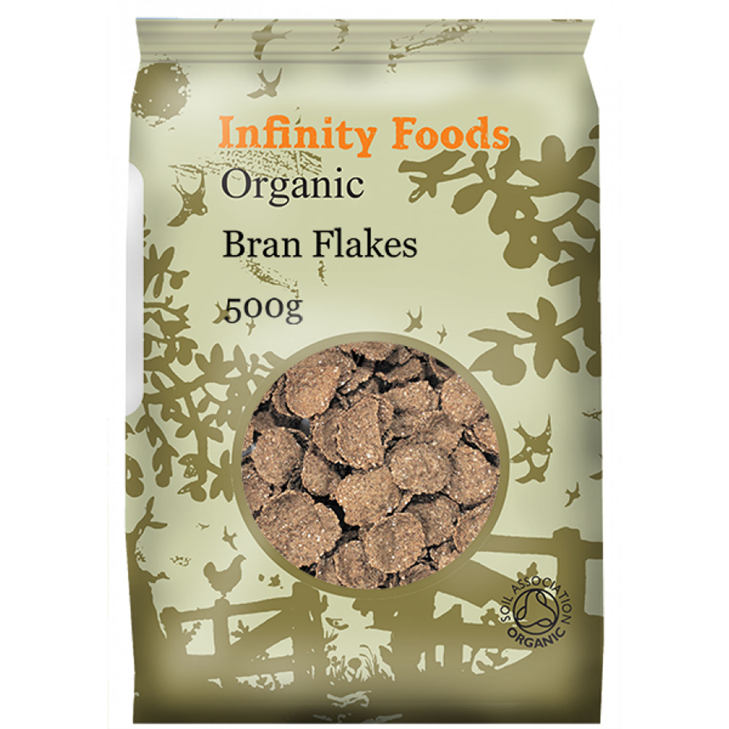 Infinity Organic Bran Flakes (500g) - Organic to your Door