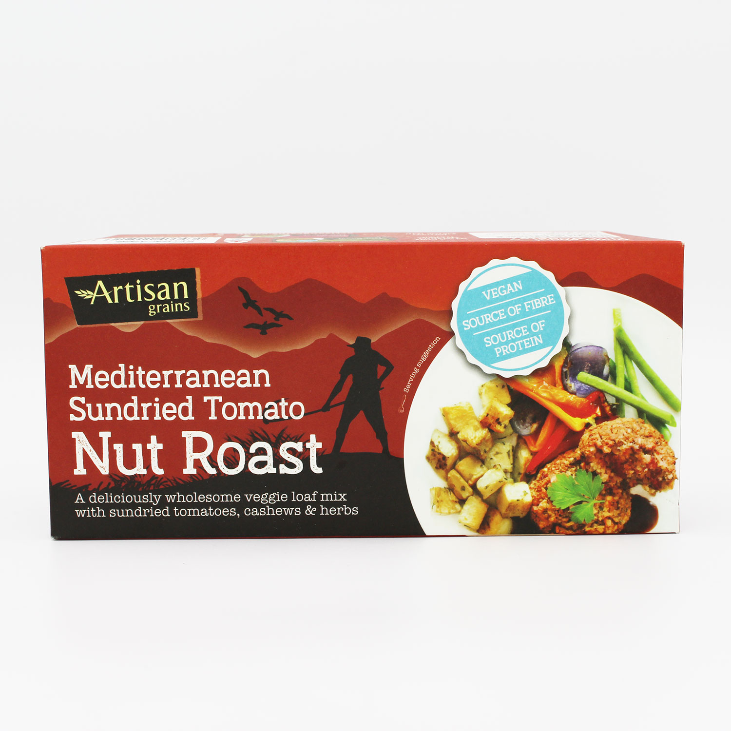 Artisan Grains Nut Roast Mediterranean Sun Dried Tomato 200g Artisan Grains Nut Roast Mediterranean Sun Dried Tomato 200g