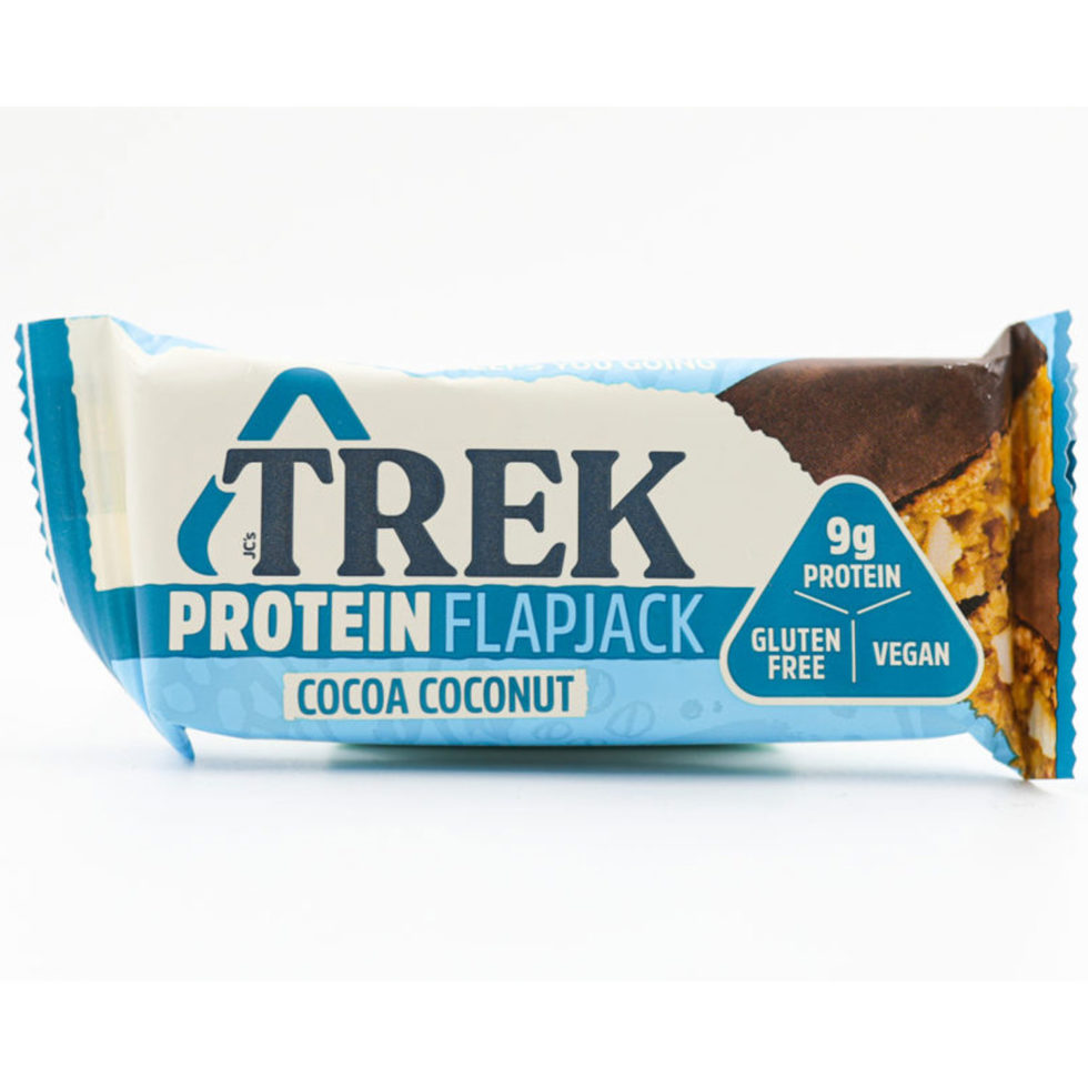 Trek Protein Flapjack - Cocoa Coconut (50g) - Organic to your Door