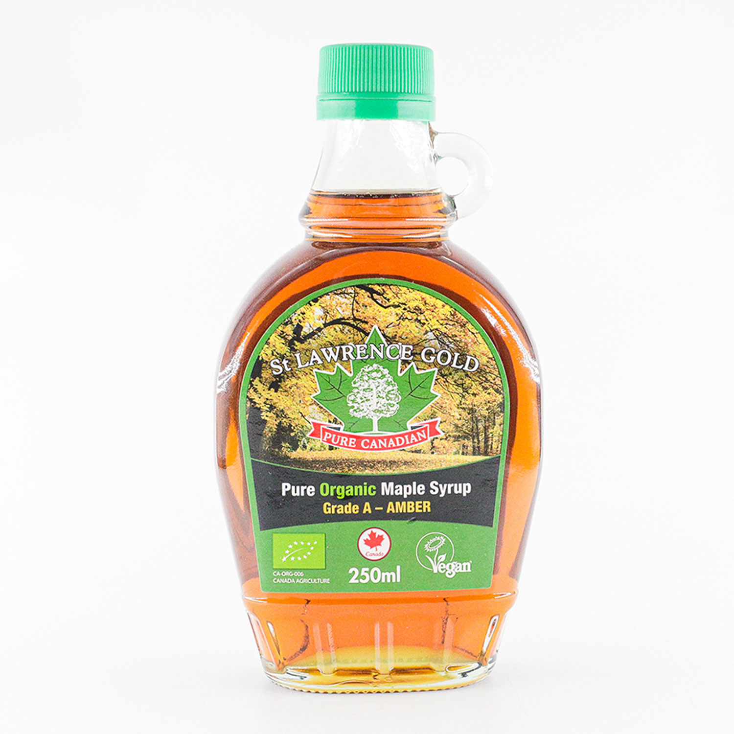 Lawrence Organic Amber Maple Syrup (250ml) - Organic to your Door