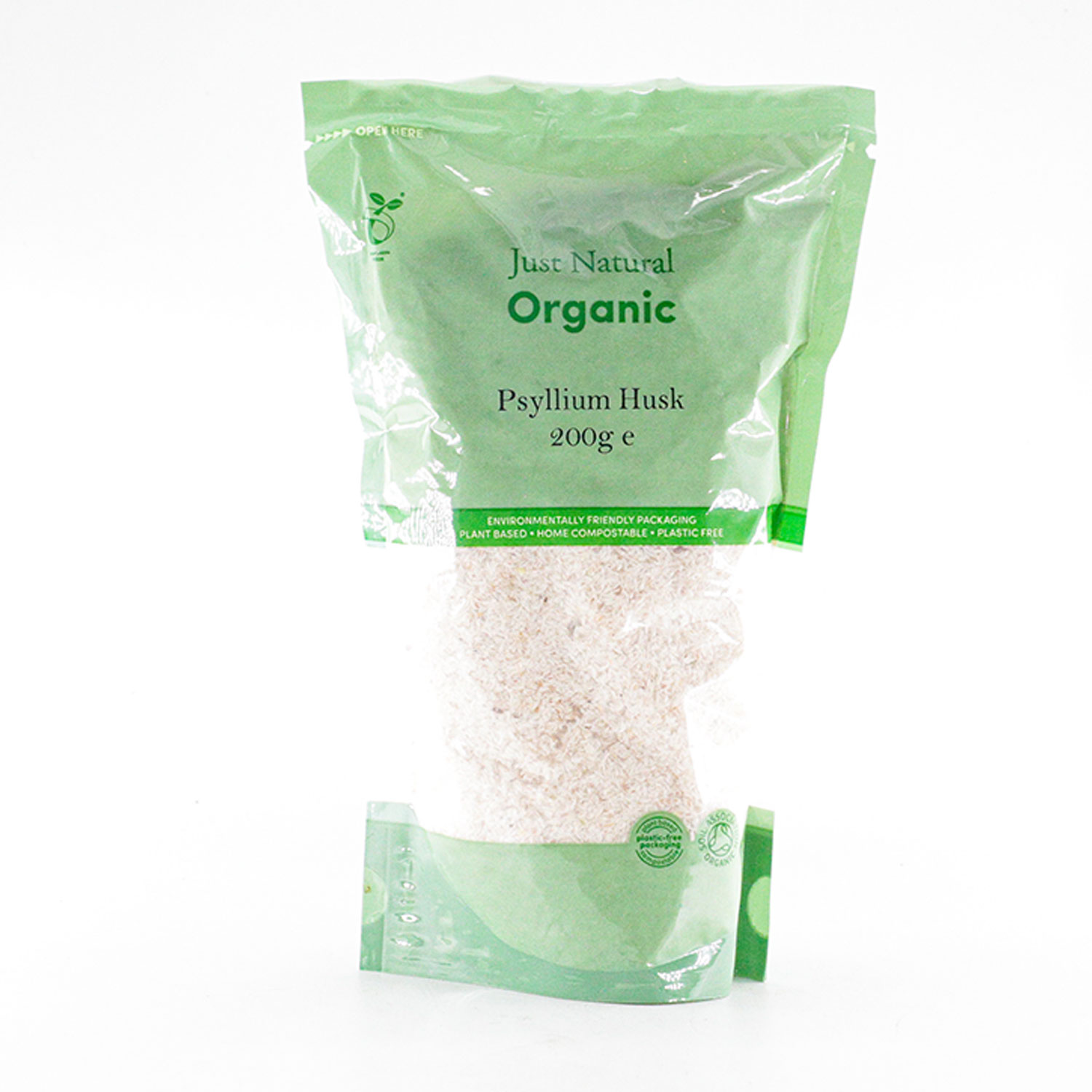 Just Natural Organic Psyllium Husks (200g) - Organic to your Door